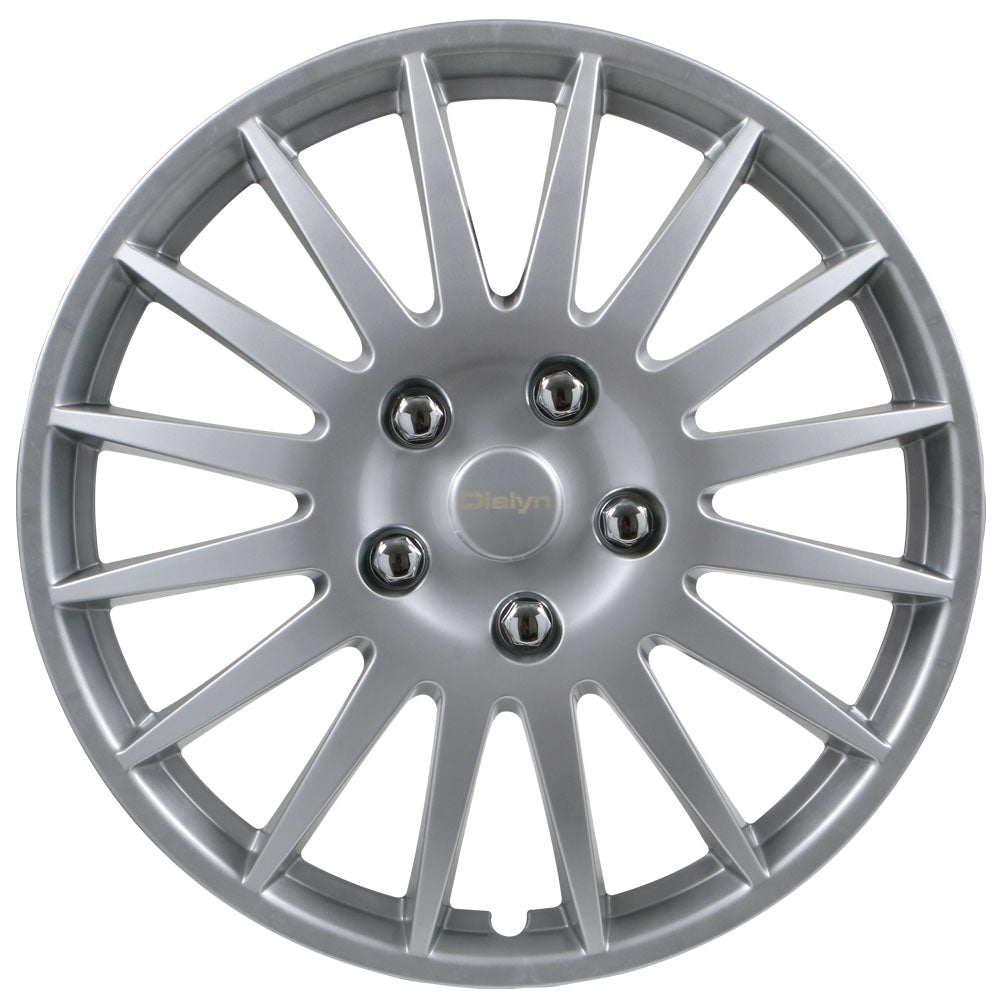 Dialyn Hubcaps Style 137 - 17" Silver - Set Of 4 – ICP Automotive Warehouse