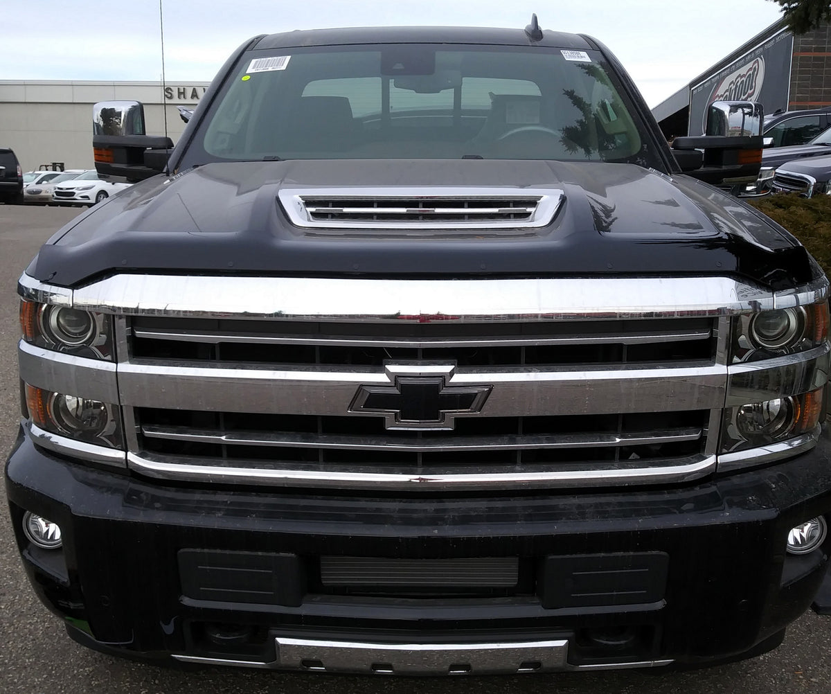 2017-19 SILVERADO DURAMAX DIESEL HD2500/HD3500 FORMFIT HOOD PROTECTOR ...